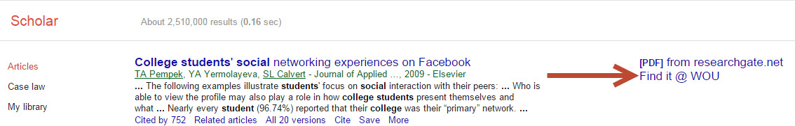 Important tips for researching with Google Scholar – Hamersly Library